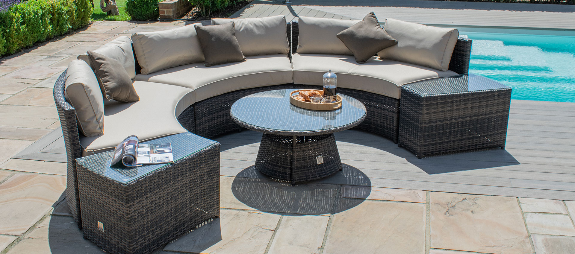 Half Moon Sofa Set - Sussex Grange Furniture